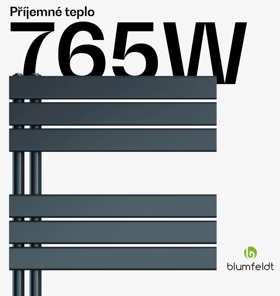 Blumfeldt Fairmont radiátor | 60 x 160 cm | nástěnná montáž | moderní design | provoz na teplou vodu