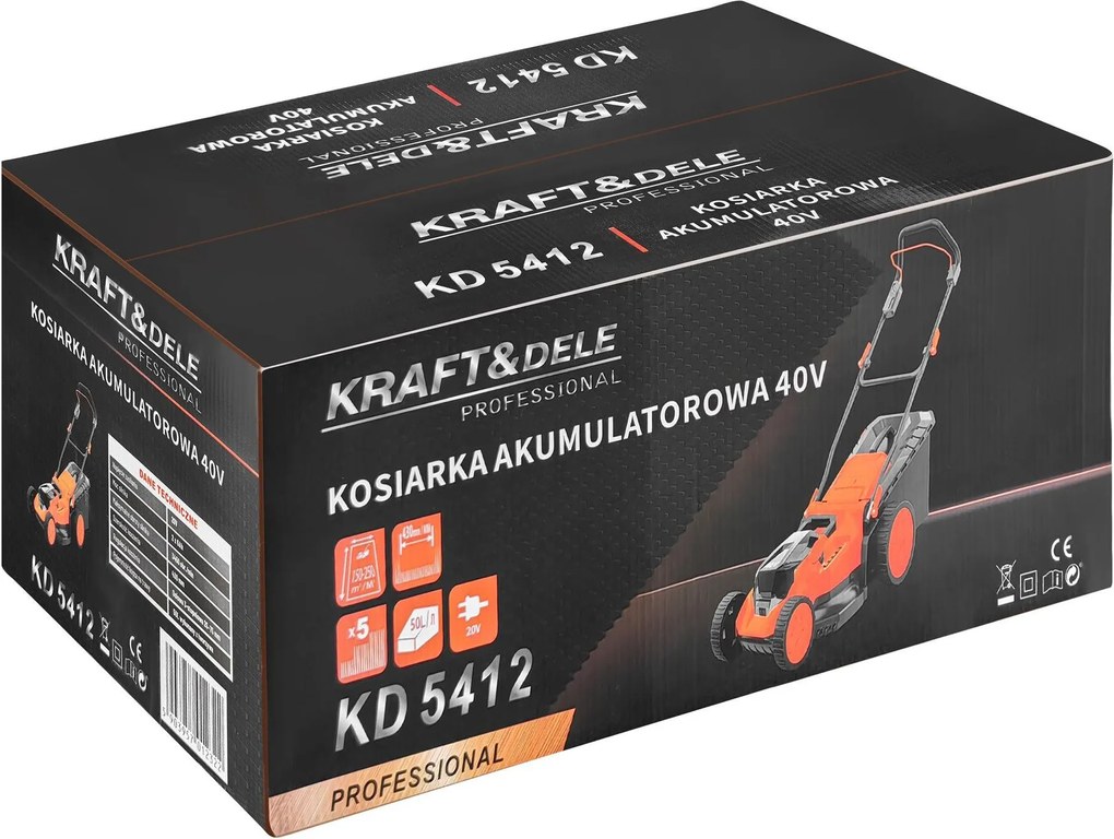 Kraft&Dele Akumulátorová sekačka KD5412 KD5412
