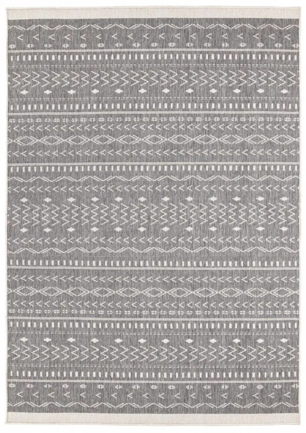 Hans Home | Kusový koberec Twin Supreme 103437 Kuba grey creme – na ven i na doma - 200x290
