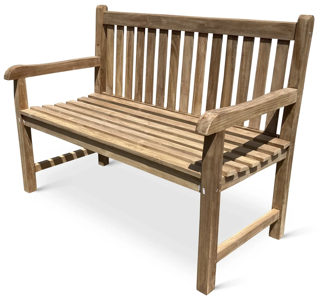 Nábytek Texim Roma zahradní lavice teak 120 cm | BIANO