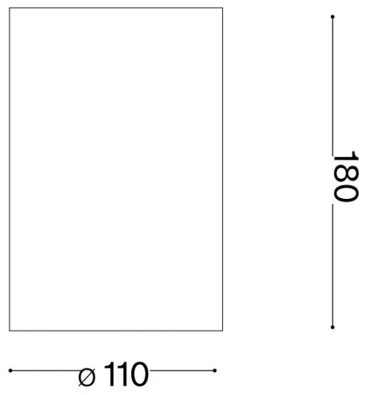 Ideal Lux - Nástěnné svítidlo FLASH 1xG9/40W/230V bílá