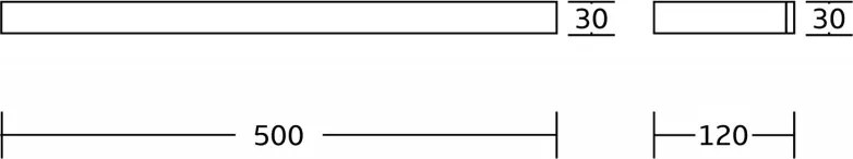 Mexen příslušenství, Pavo skleněná polička, chromová, 7030437-00