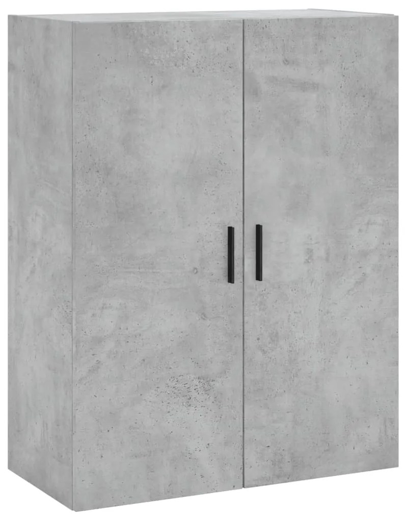 Skříň highboard betonově šedá 69,5x34x180 cm kompozitní dřevo,  3196087