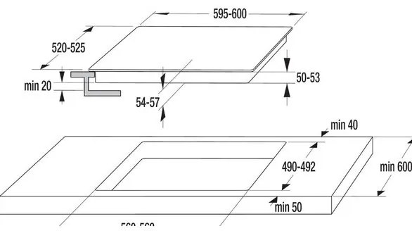 Gorenje ECT643BCSC Sklokeramická varná deska