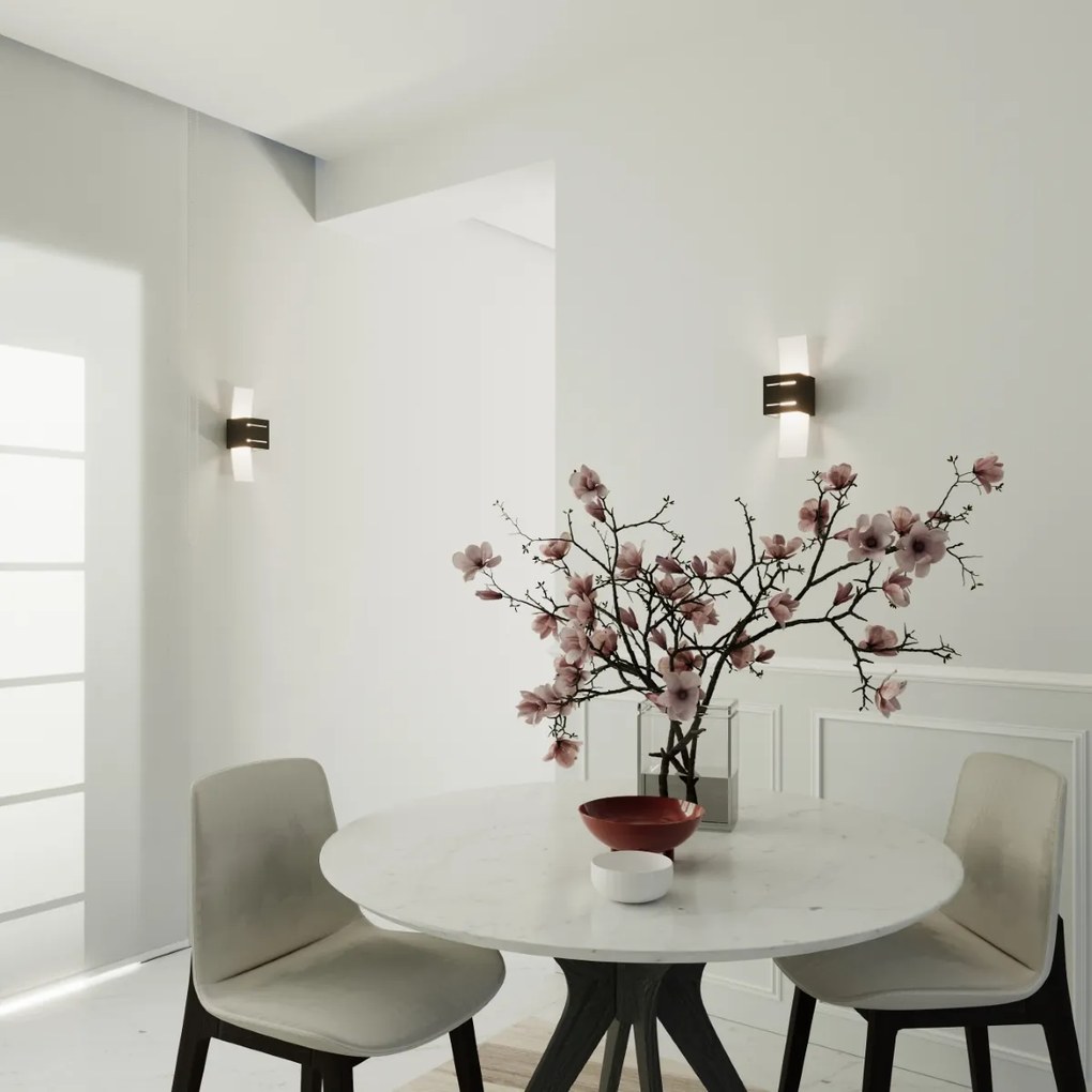Sollux Lighting Nástěnné svítidlo LORETO Černá