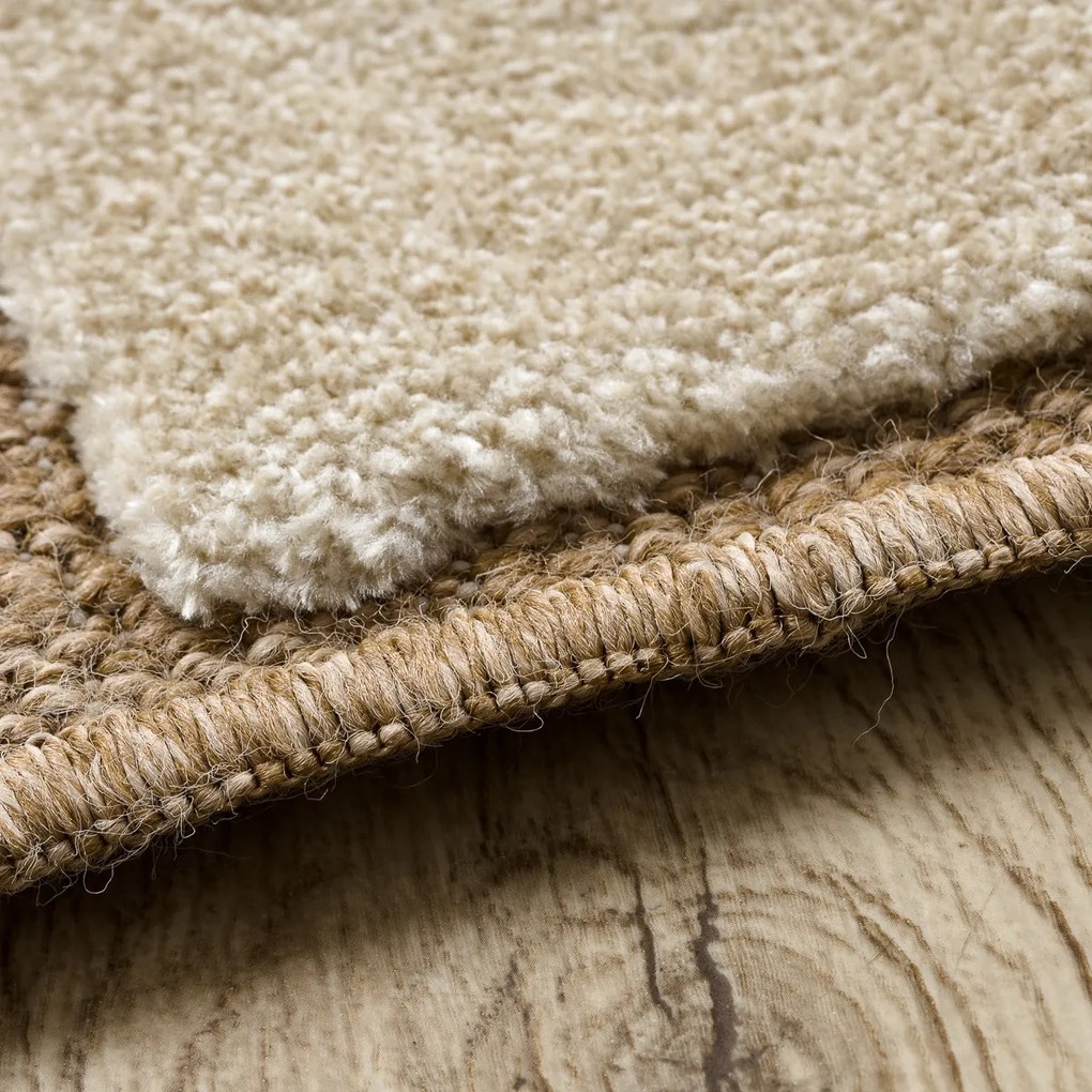 Dywany Łuszczów, Kusový koberec Spark 0710A beige/cream, 160x220, béžová, chodba / předsíň