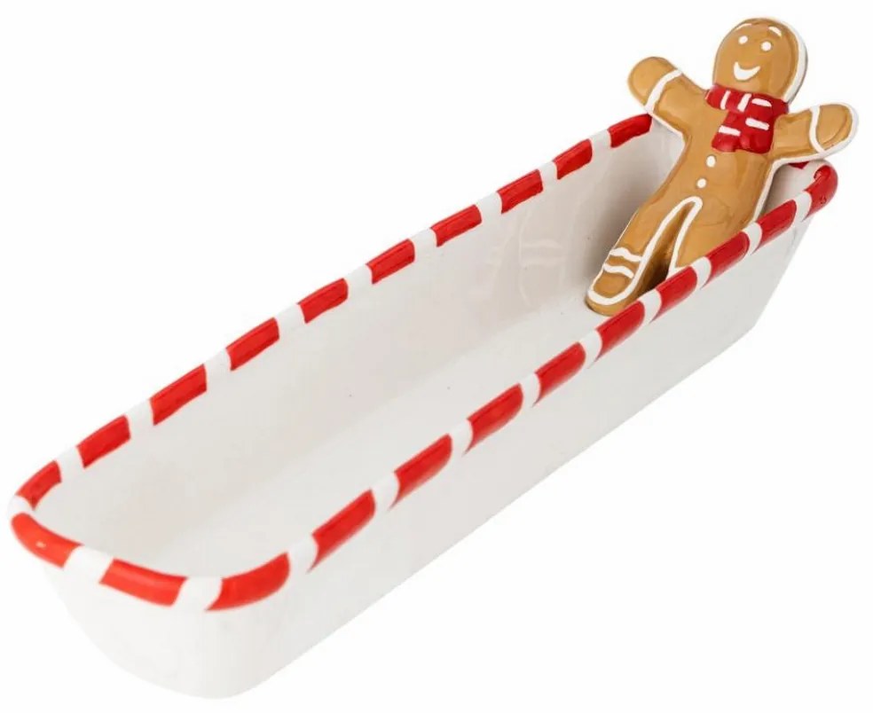 Servírovací mísa Ginnie Gingerbread 36,5 cm Bloomingville