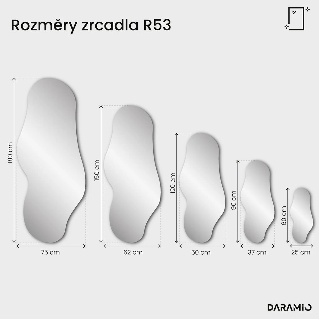 Modré zrcadlo Pure R53