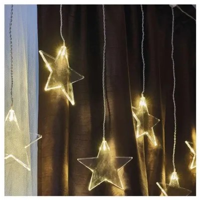 LED vánoční závěs Starlight 45 x 84 cm teplá bílá