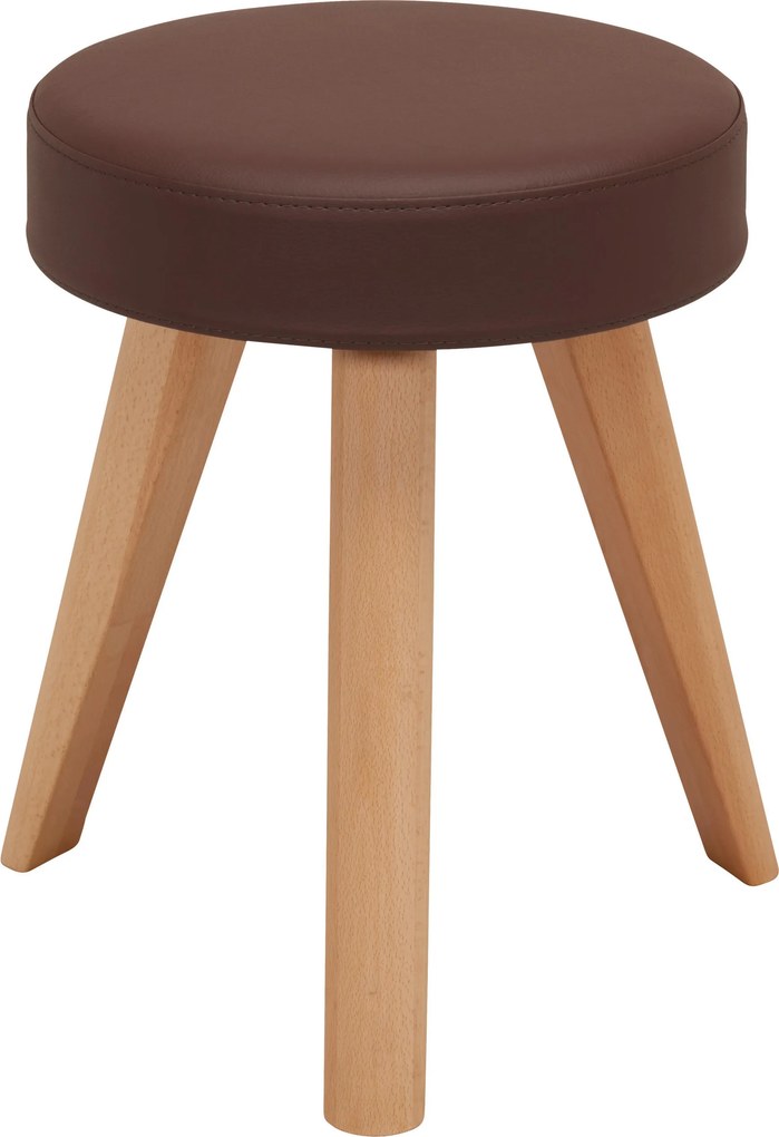 XXXLutz TABURET, dřevo, textil, 35/46/35 cm Linea Natura - Taburety - 001507006304