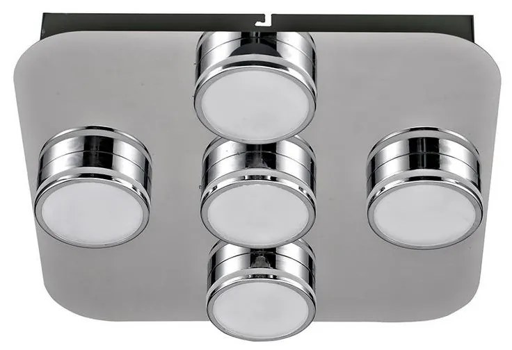 Italux ITALUX HD-4011N-05-9051D CH - LED Stropní svítidlo MARCEL 5xLED/5W/230V IT0277