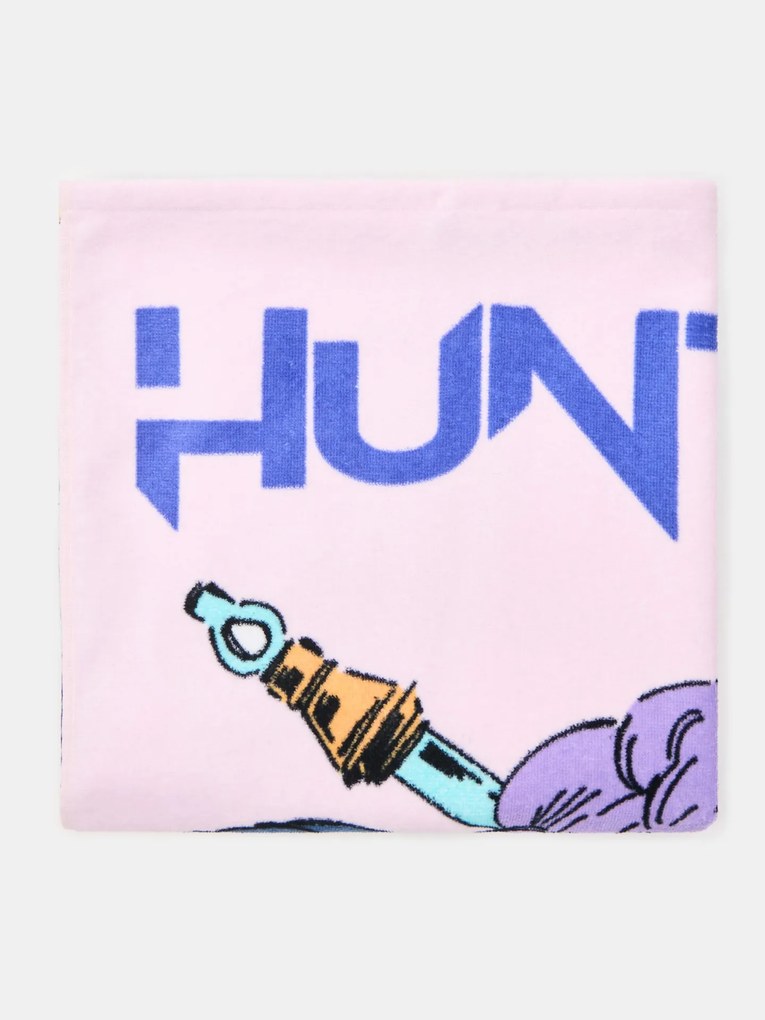 Sinsay - Bavlněný ručník K-Pop Demon Hunters - fialová