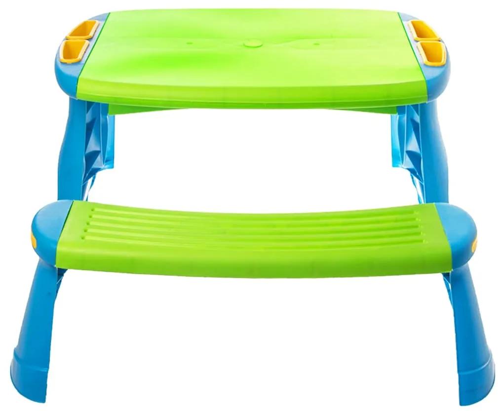Pikniková lavice pro děti 89,5 x 84,5 x 48 cm polypropylen