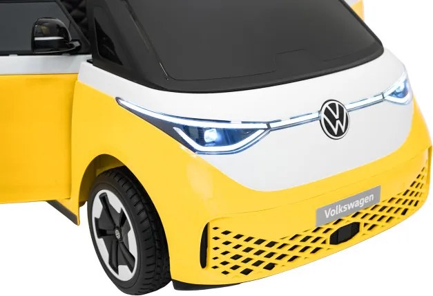 Elektrické autíčko Volkswagen ID BUZZ žluté