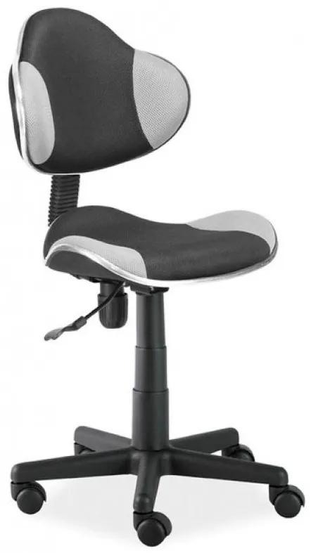 Signal Kancelářská židle Q-G2 černá/šedá