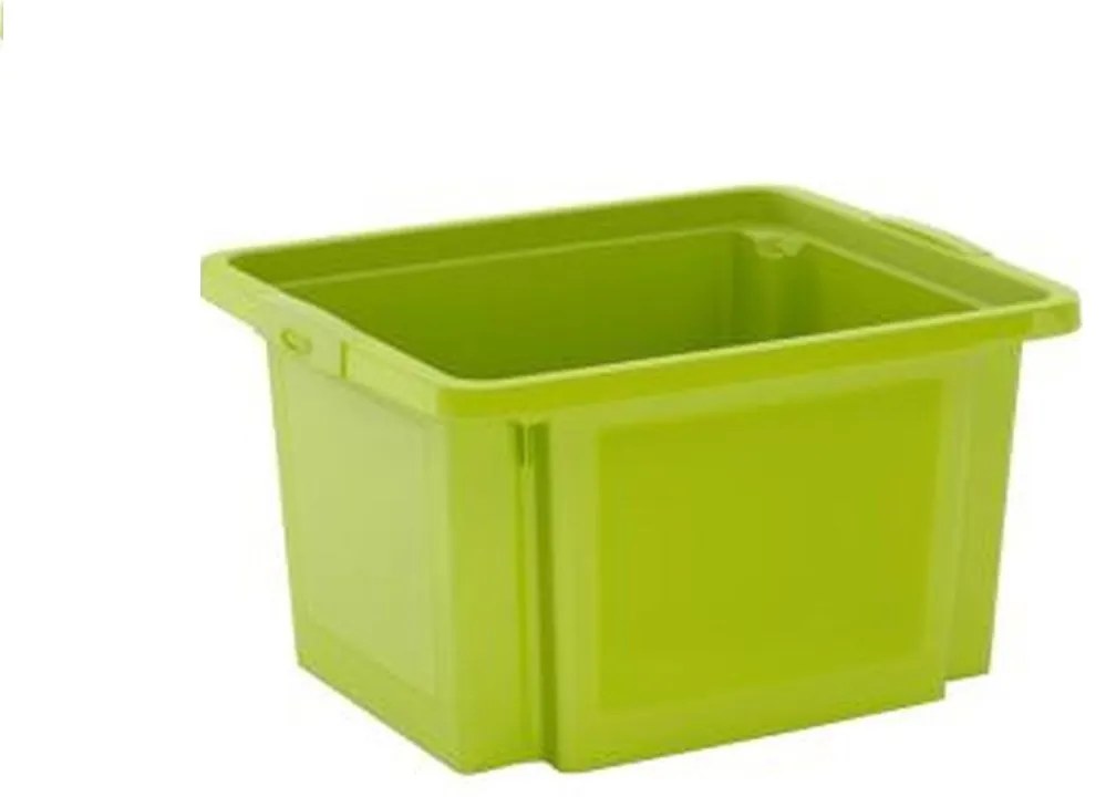 KIS Úložný box H BOX S 23L, zelený