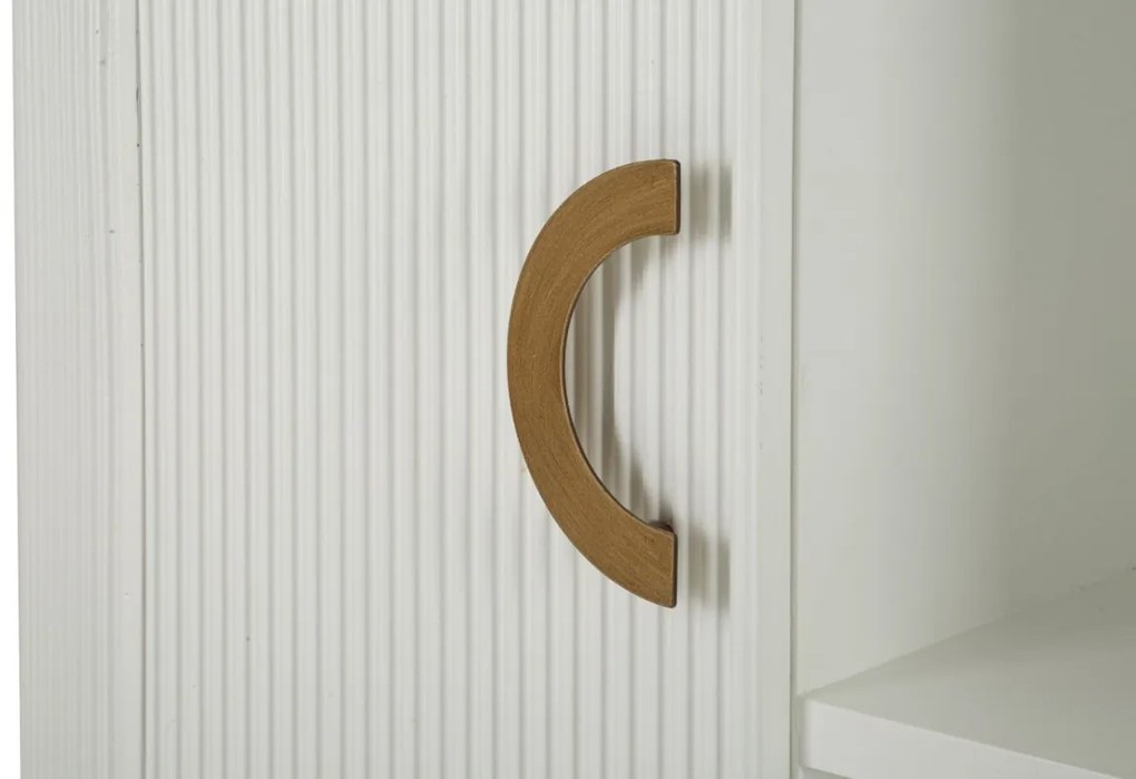 Designová komoda Tahigwa 121 cm bílá