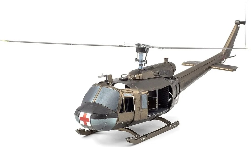 Stavebnice metal earth vrtulník uh-1 huey