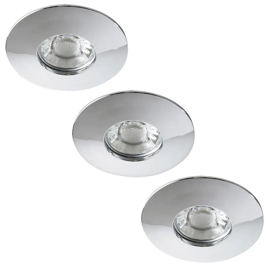 Rabalux 1072 - SADA 3x LED Koupelnové podhledové svítidlo RANDY 3xLED/4W/230V ku
