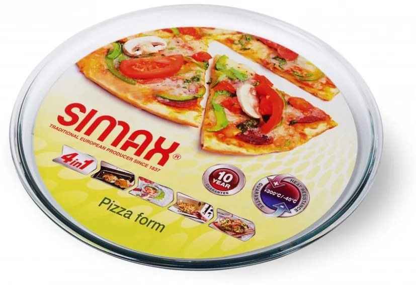 Skleněná forma na pizzu, Simax, 32 cm