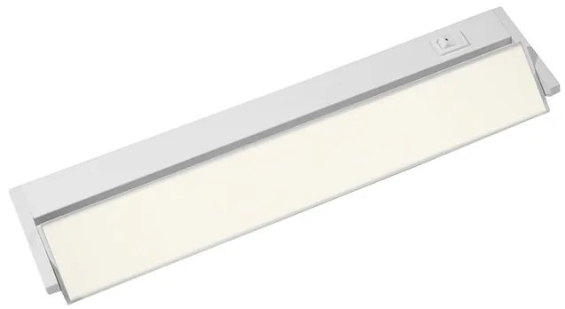 PANLUX VERSA LED PN11200006 výklopné nábytkové svítidlo s vypínačem pod kuchyňskou linku | 5W, bílá - studená