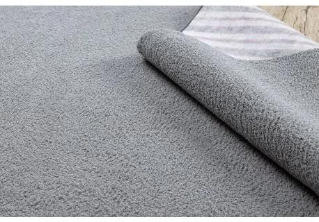 koberec, koberec metráž VELVET MICRO šedá 90 hladký, Jednotný jedno velikost 150x400 cm | krásné koberce cz