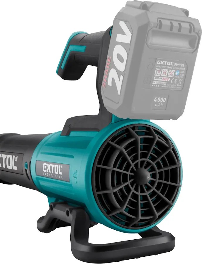 Fukar aku SHARE20V, BRUSHLESS, bez baterie a nabíječky, EXTOL INDUSTRIAL 8791907
