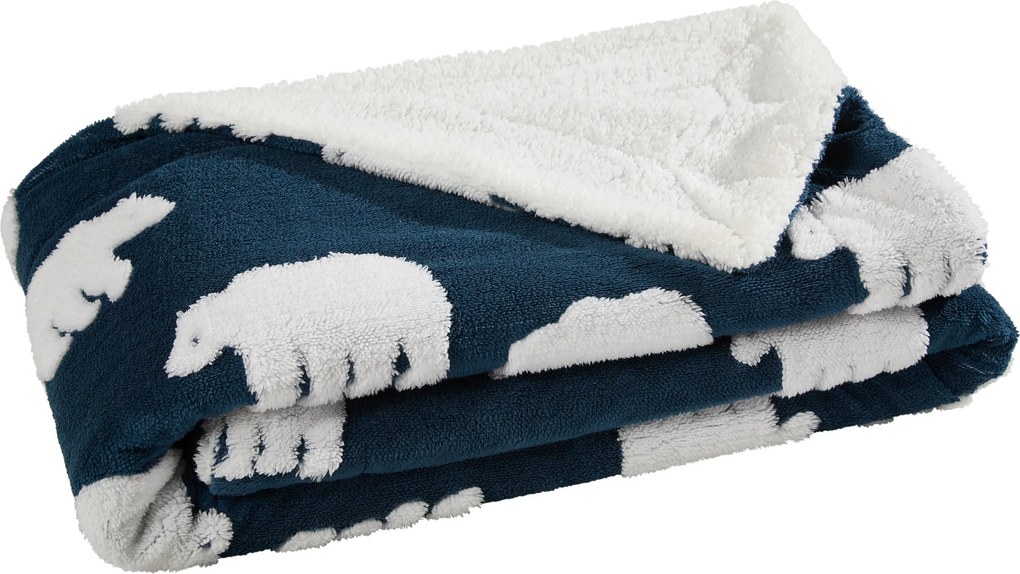XXXLutz DOMÁCÍ DEKA, polyester, 150/200 cm X-Mas - Deky - 008982032501