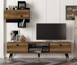 Casarredo Televizní stolek KAUNAS lydia/černá