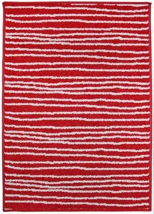 B-Line Červený kusový koberec Lotto 562FM6R 67x120 cm