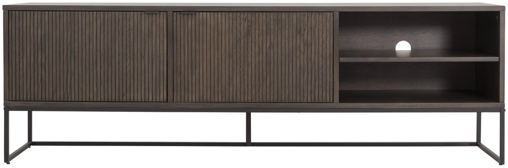 TENZO Dřevěný TV stolek BALI hnědý 9001542920