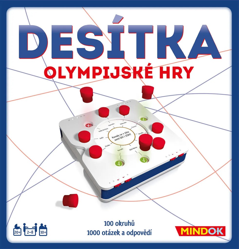 MINDOK HRA Desítka Olympijské hry *SPOLEČENSKÉ HRY* mn580