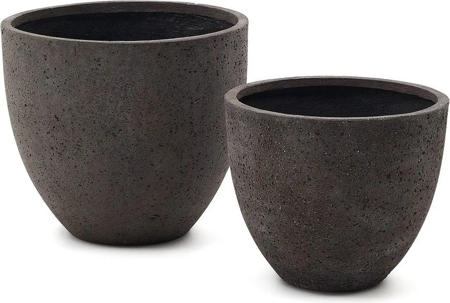 Betonové obaly na květináče v sadě 2 ks ø 50 cm Serili – Kave Home