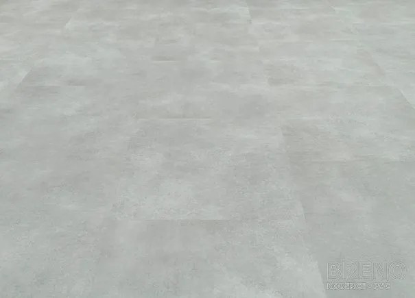 Breno Vinylová podlaha GLUE DOWN 30 610x610mm 1335 Spirit Clear - světle šedá dlažba
