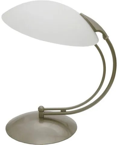 DESIGNOVÁ STOLNÍ LAMPA VENEZIA SILVER 10H2974