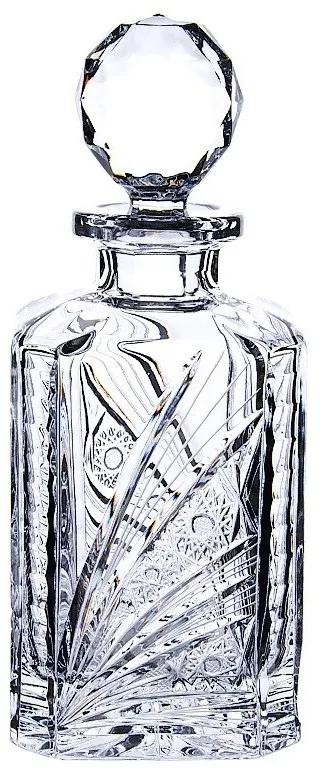 Onte Crystal Bohemia Crystal ručně broušená karafa na whisky Kometa 800 ml