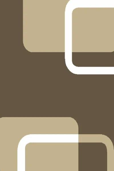 Kusový koberec Pingo hnědý (dark brown) 160 x 230 cm