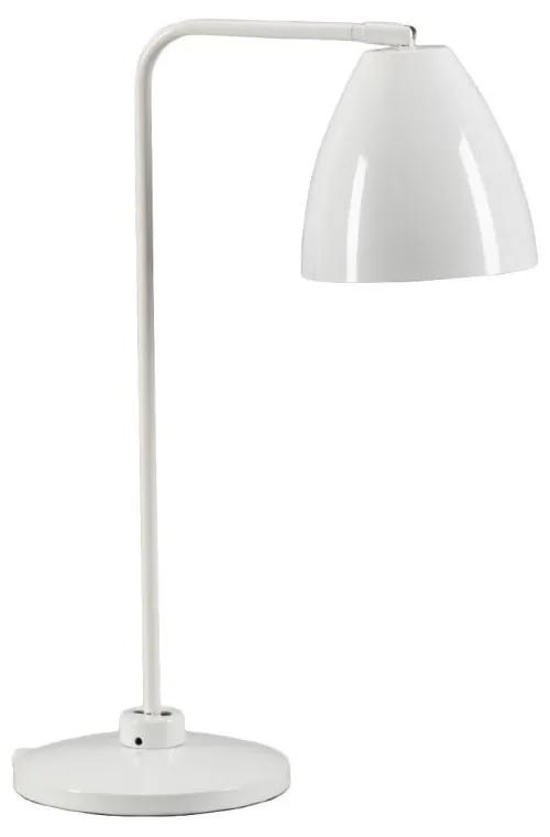 Bílá stolní lampa Design Twist Cervasca