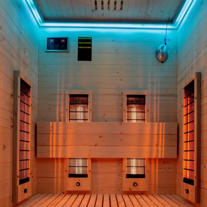 BPS-koupelny Infrasauna Relax HYD-6712 120x105, 1-2 osoby