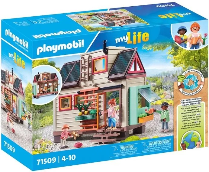 Set figurek a příslušenství playmobil 71509 tiny house