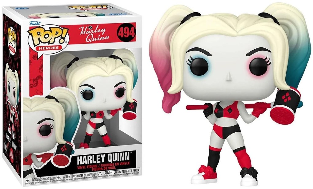 Figurka funko pop! heroes harley quinn 494