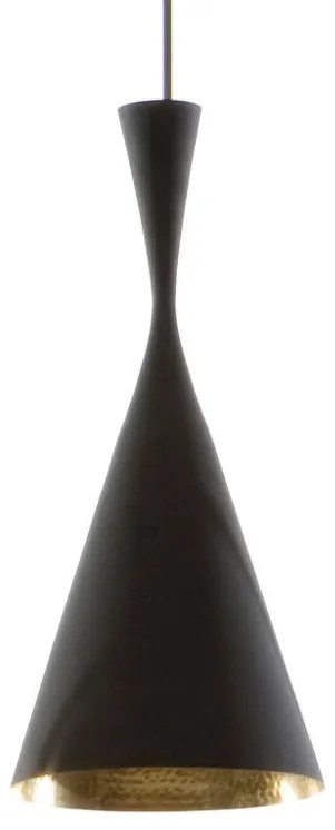 Tom Dixon Závěsná lampa Beat Tall, black BLS03