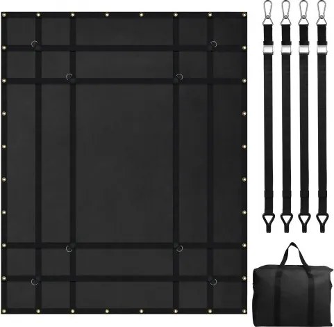 Síť na náklad Zesílené provedení Cargo Net 182,9 × 144,8 cm Nastavitelné přezky