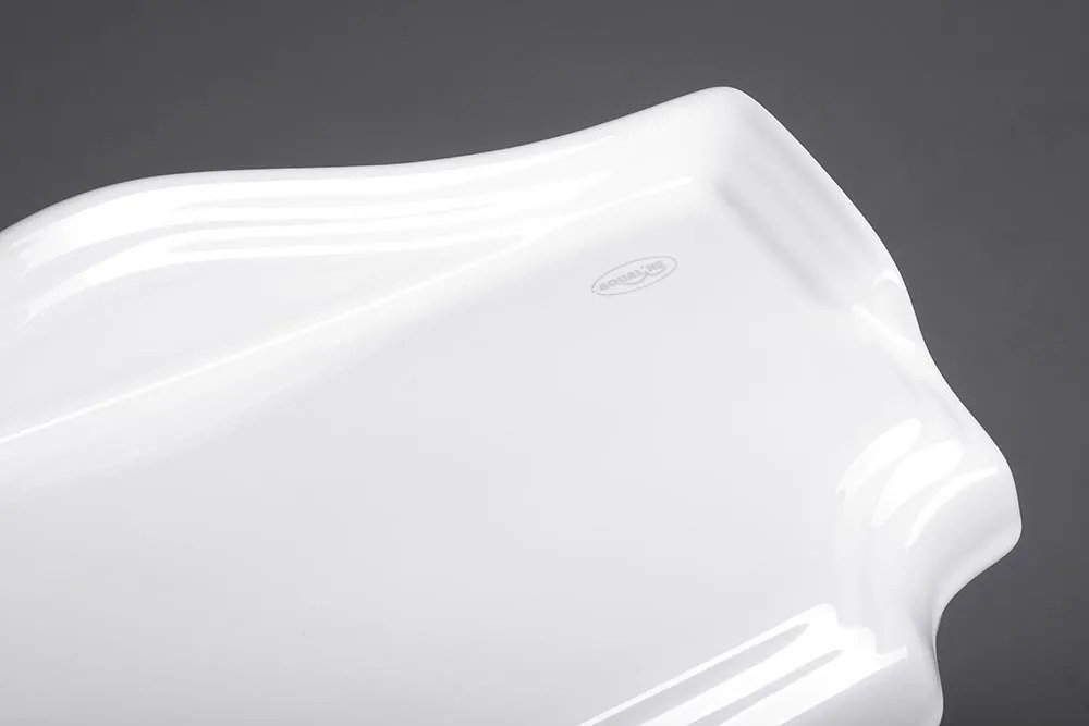Aqualine Antik WC kombi retro 48 x 86 x 76 cm zadní odpad vč sedátka keramika bílá AK107-01