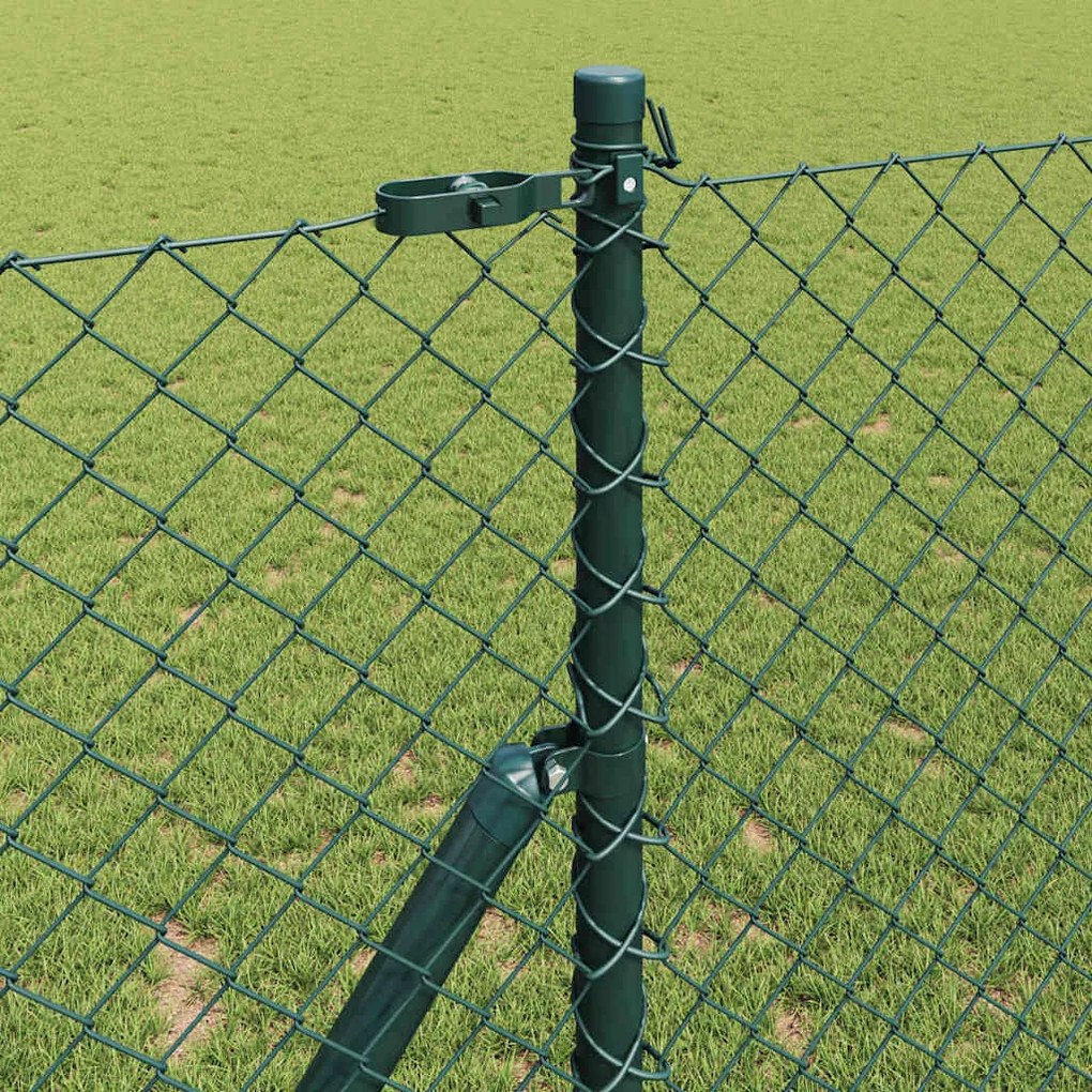 Oplocení na řetězcích se upevňuje na zem 10 x 1,2 m Zelená 3351070