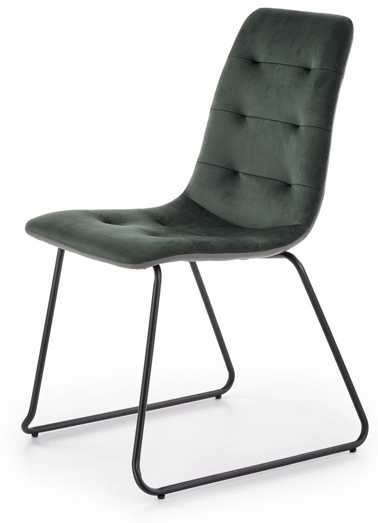 Jídelní židle H1313, zelená