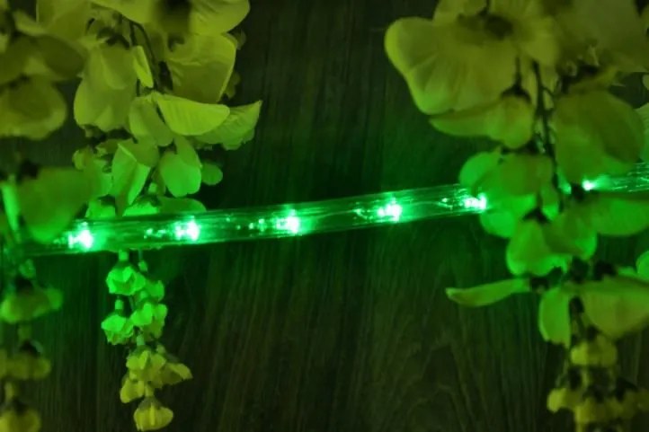 Nexos 552 LED světelný kabel 20 m - zelená, 480 diod