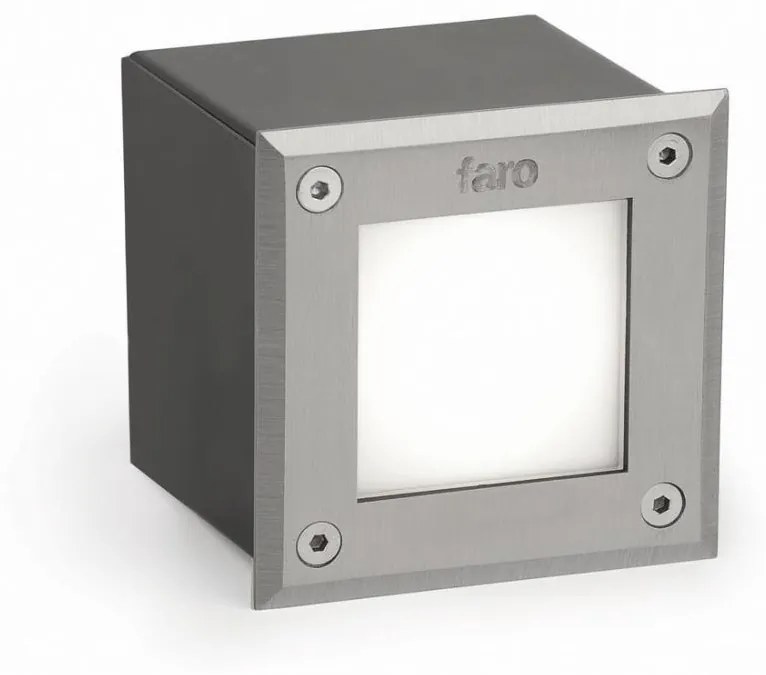 FARO 71499N - LED Venkovní nájezdové svítidlo LED-18 LED/3W/230V IK08 IP67