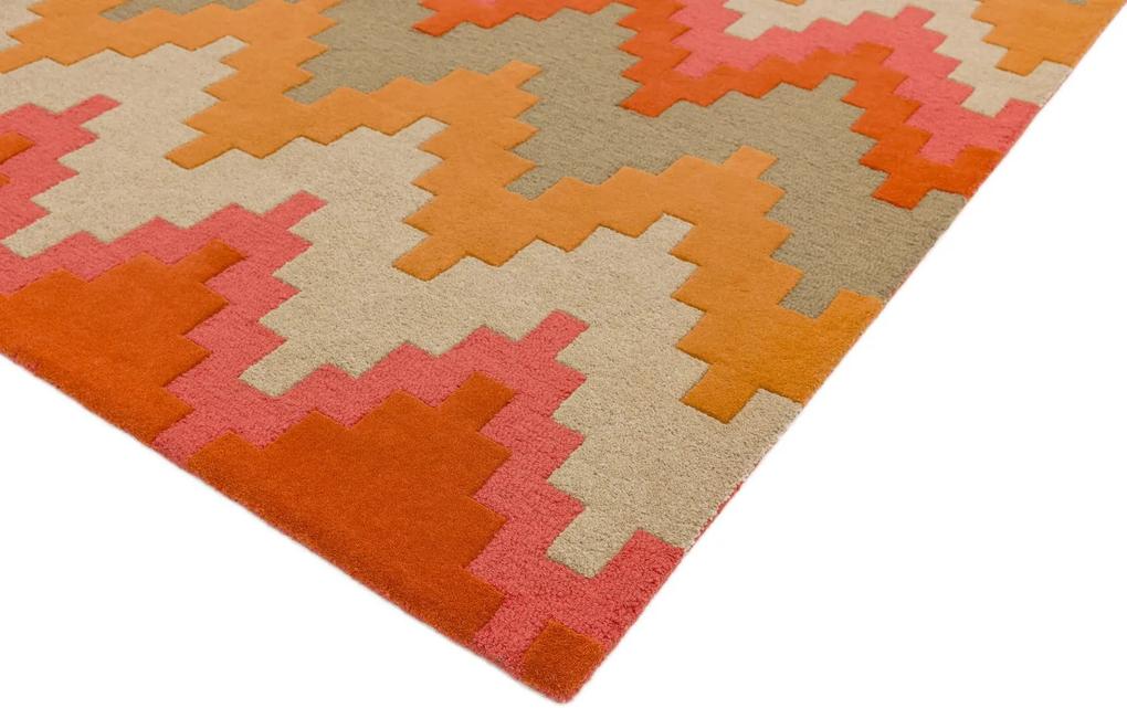 Oranžový  koberec Blondie Cuzzo Sienna Rozměry: 120x170 cm