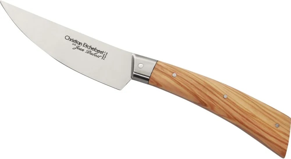 Nůž s rukojetí z olivového dřeva Jean Dubost, 25 cm